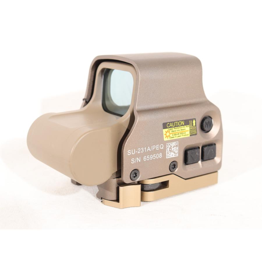 『中古即納』{MIL} EVOLUTION GEAR(エボリューションギア) EOTech EXPS3-0タイプ ホロサイト ドットサイト MILSPEC FDE(フラットダークアース ...