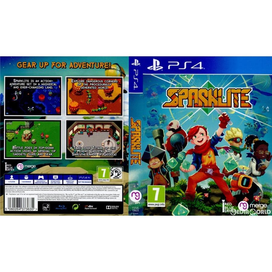 Merge Games 『中古即納』{PS4} Sparklite(スパークライト)(EU版)(CUSA-13823) (20191115) : メディアワールドプラス - 通販 ...