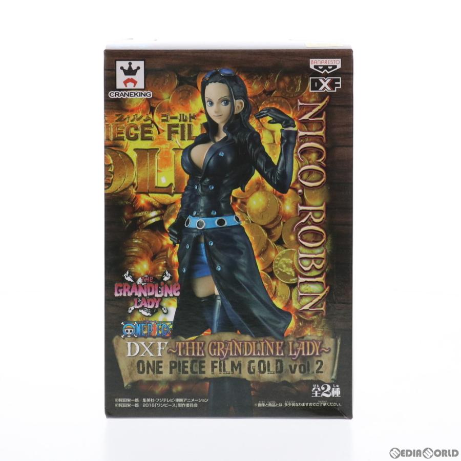 『中古即納』{FIG} ニコ・ロビン DXF〜THE GRANDLINE LADY〜 ONE PIECE FILM GOLD vol.2 PIECE(ワンピース) フィギュア プライズ ...