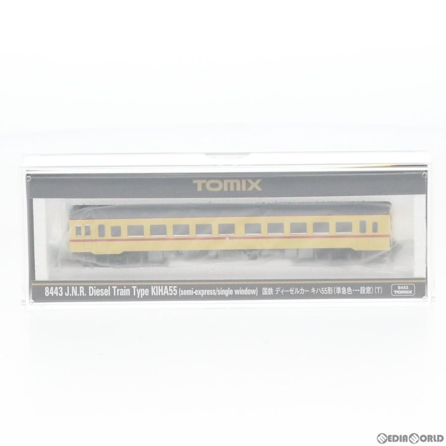 トミックス 『中古即納』{RWM} 8443 国鉄 ディーゼルカー キハ55形(準急色・一段窓)(T) Nゲージ 鉄道模型 TOMIX(トミックス)(20120730) : メディアワールド ...