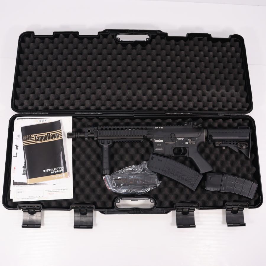 『新品即納』{MIL}EVOLUTION AIRSOFT 電動アサルトライフル Tango Down ECR-5 BK(ブラック/黒) with ETS Special Edition ...