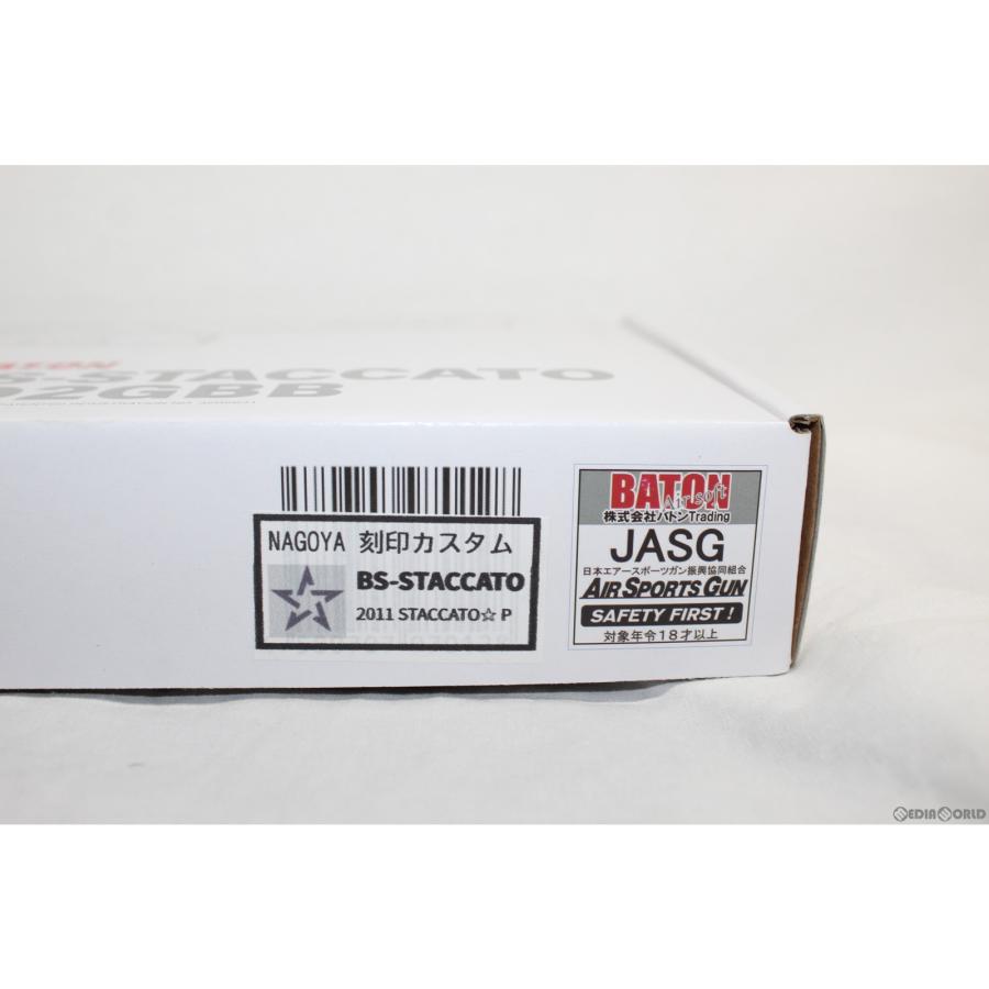 『新品即納』{MIL} BATON airsoft(バトンエアソフト)/名古屋ガンショップ CO2ガスブローバック BS-STACCATO 【JASG認定】 民間刻印バージョン(R18 ...