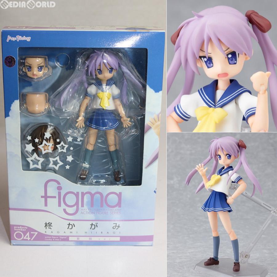 マックスファクトリー 『中古即納』{FIG} figma(フィグマ) 047 柊かがみ(ひいらぎかがみ) 夏服ver. TVアニメ らき☆すた 完成品 可動フィギュア マックスファクトリー ...