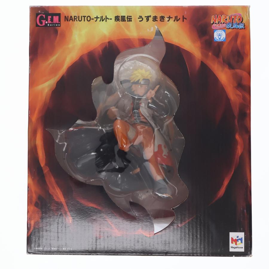 メガハウス 『中古即納』{FIG} G.E.M.シリーズ うずまきナルト NARUTO -ナルト- 疾風伝 1/8 完成品 フィギュア メガハウス(20131026) : メディアワールド ...