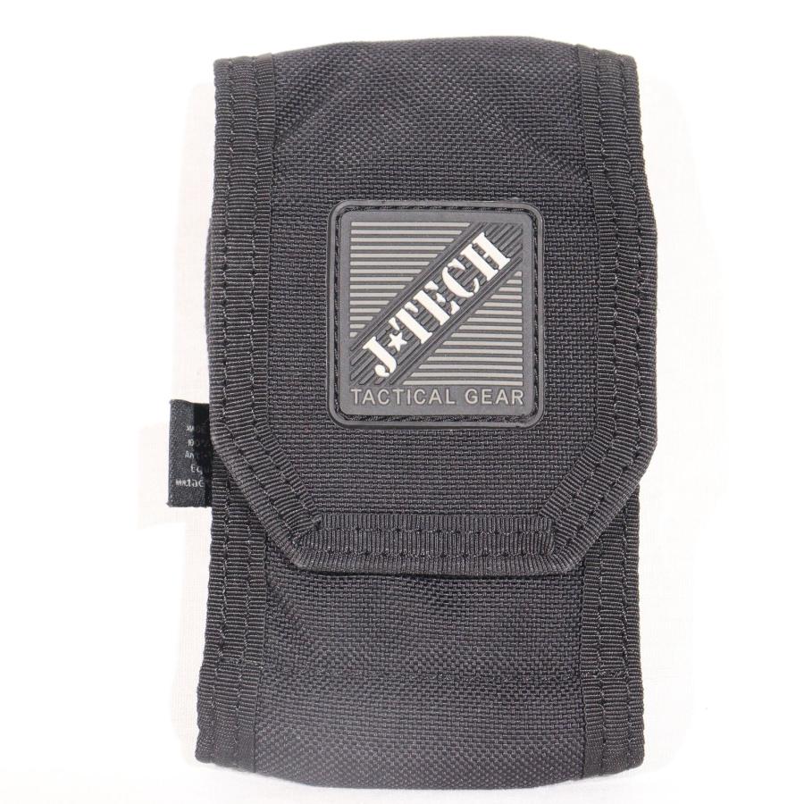 『中古即納』{MIL} J-TECH(ジェイテック) スマートフォンポーチ 4インチ BK(ブラック/黒)(20150223) : メディア ...