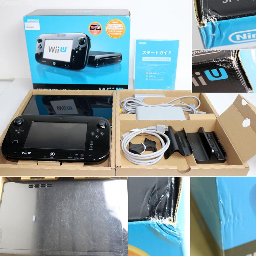 数量限定価格!!数量限定価格!!『中古即納』{訳あり}{本体}{WiiU}Wii U プレミアムセット 黒 PREMIUM SET Kuro ...