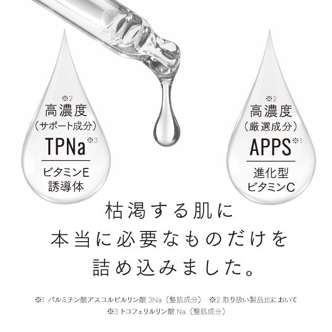 Raw Factory ロウファクトリー 美容液 APPS スキンケアセラム (APPS + TPNa) 30mL ビタミンE ビタミンC 毛穴ケア ダメージケア たるみ 高濃度 国産 工場 ...