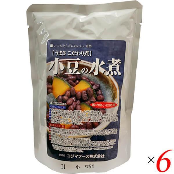 小豆 あずき 水煮 コジマフーズ 小豆の水煮 230g 6個セット :koji-azukimz6:メガヘルス - 通販 - Yahoo!ショッピング