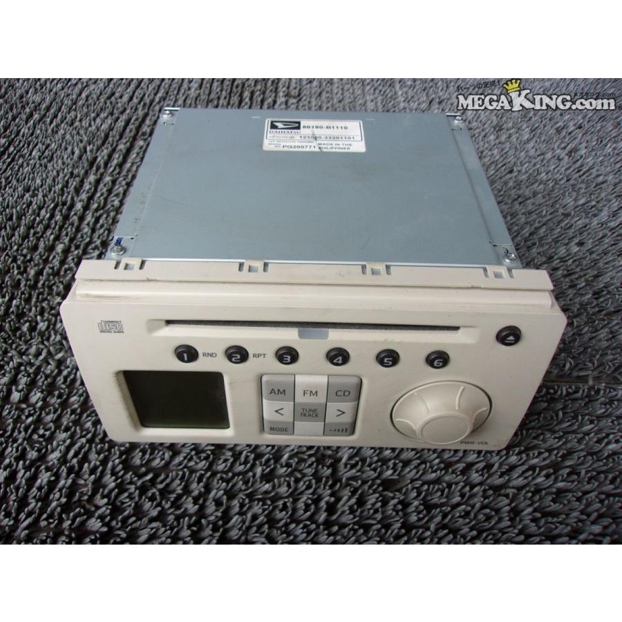 KGC30 パッソ 純正 ノーマル デッキ CDプレーヤー 86180-B1110 / 2Q1-483 : メガキング - 通販 - Yahoo!ショッピング