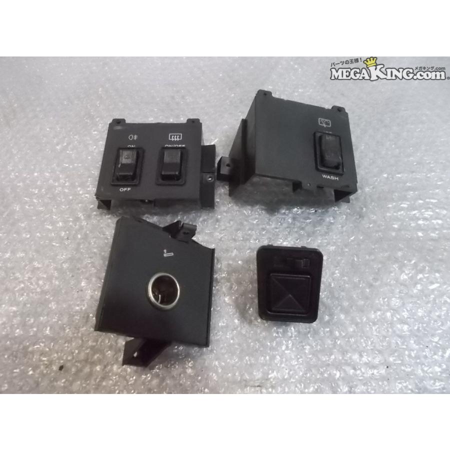 H8年7月 JEEP ジープ 7MX チェロキー 純正 スイッチパネル フォグランプスイッチ デフロスター シガー 55114567 / 2Q12-904 : メガキング - 通販 ...