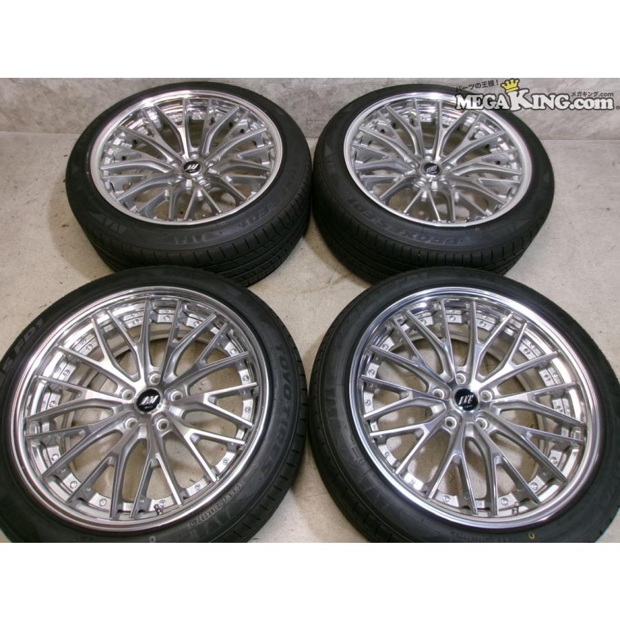 ★送料無料 美品 バリ溝★WORK ZEX ジースト STX 20インチ 9J+34 9.5J+30 5穴 PCD120 245/45R20 24年製 4本 40系 アルファード / 4S7 ...