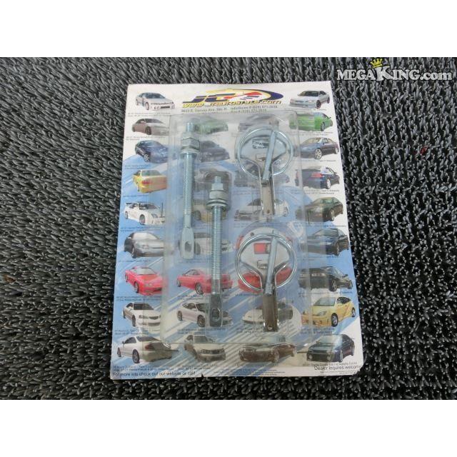 ★新品☆JT AutoStyle ボンネット フード ピン ボンピン シルバー 汎用 / G2-1230 : g2-1230 : メガキング ...