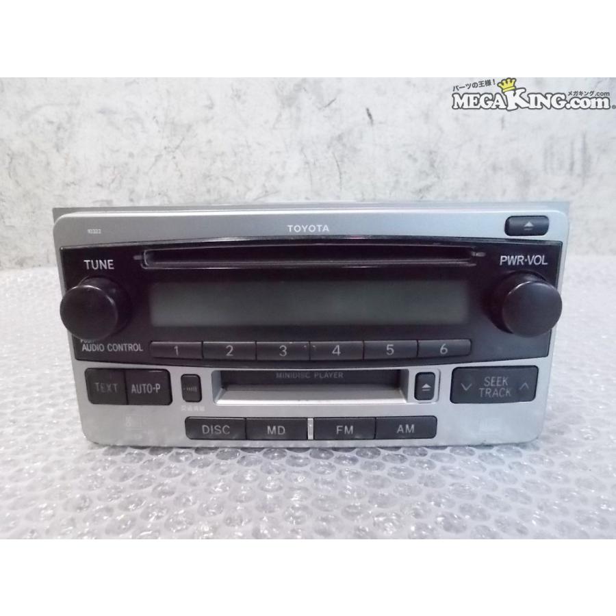 トヨタ 純正 ノーマル CD MD デッキ プレーヤー オーディオ 86120-58012☆ / Q1-902 : メガキング - 通販 - Yahoo!ショッピング