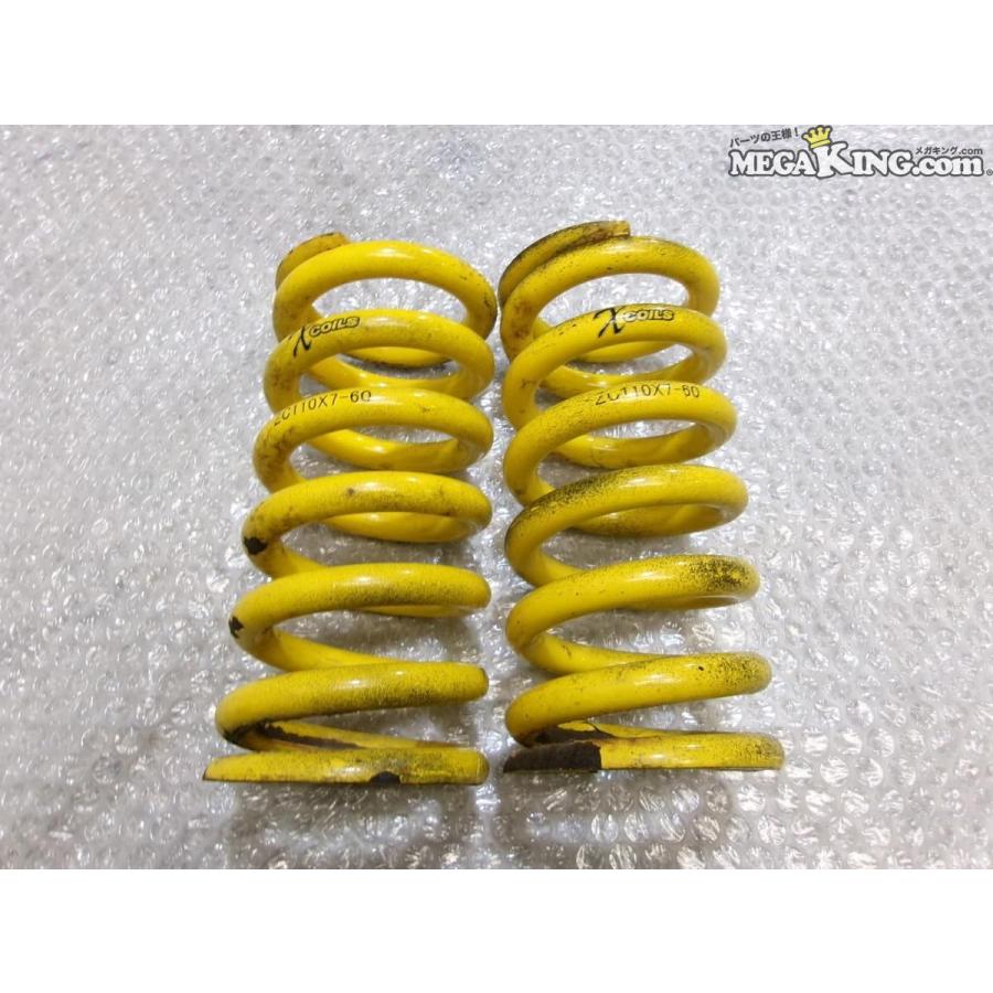 ENDLESS エンドレス ZEAL X COILS 直巻き スプリング サスペンション バネ コイル 車高調に 11K 2本 ZC110X7-60 / R11-1160 : メガキング ...