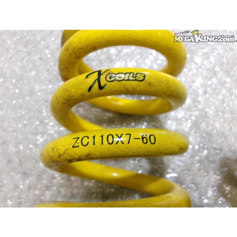 ENDLESS エンドレス ZEAL X COILS 直巻き スプリング サスペンション バネ コイル 車高調に 11K 2本 ZC110X7-60 / R11-1160 : メガキング ...