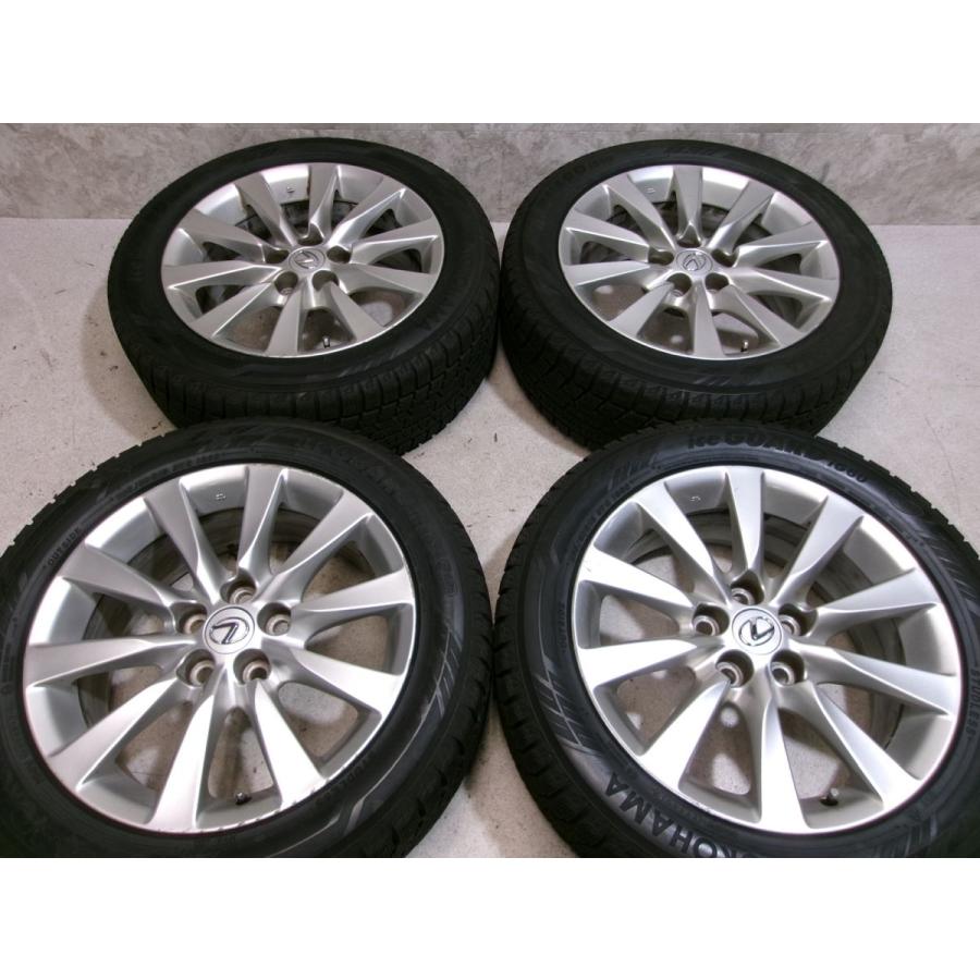 ★激安!★レクサス LS460 中期 純正 18インチ 7.5J+32 5穴 PCD120 スタッドレス ヨコハマ アイスガード 235/50R18 97Q 4本 / R3-128 : r3 ...