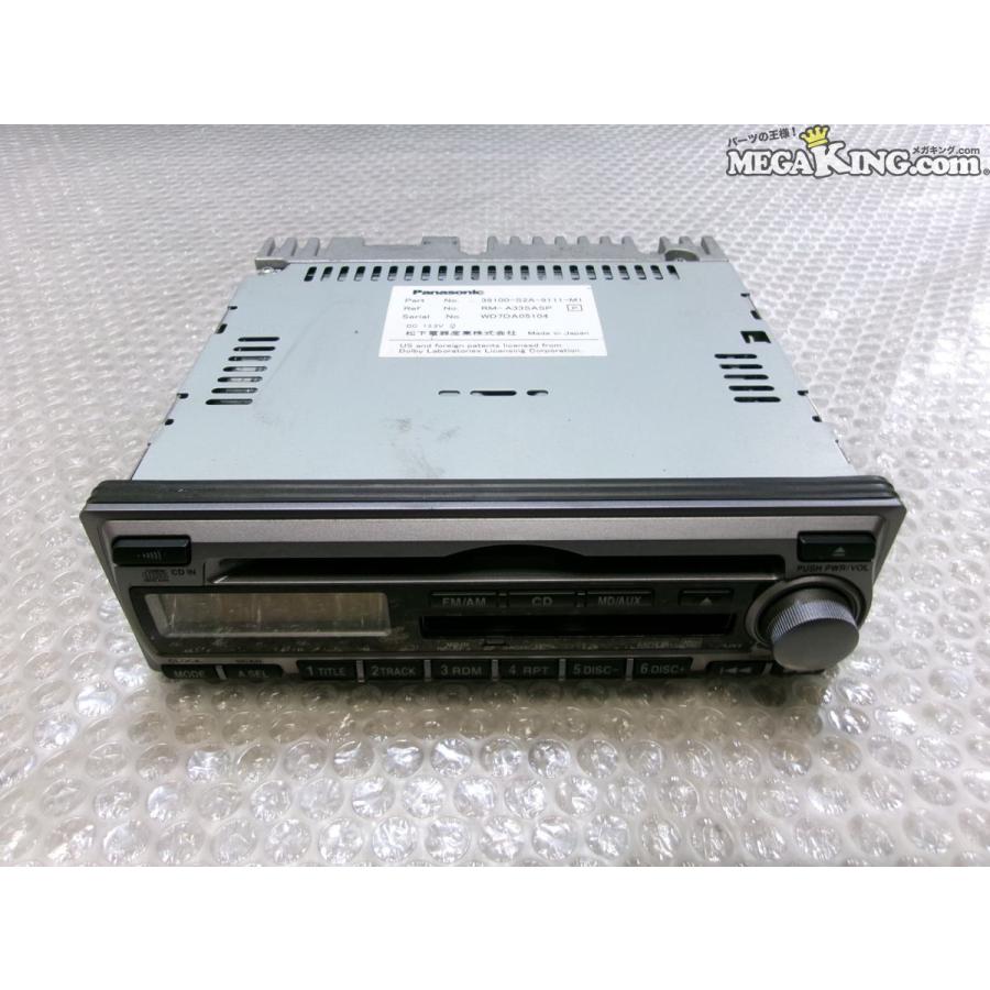 AP1 S2000 純正 ノーマル CD MD デッキ プレーヤー オーディオ 1DIN 39101-S2A-9111-M1 AP2 等 / S5-168 : メガキング - 通販 ...