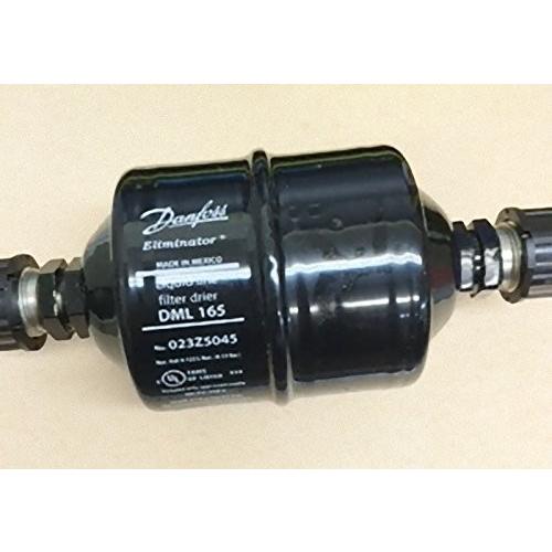 DML-165 フレア 5/8 内容量0.36リットル Danfoss リキッドラインフィルタードライヤー : 冷凍空調エアコン工具のメガ ...