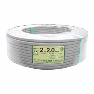 VVFケーブル 電線 2.0mm×2 100m巻 VVF2.0×2C×100m : 冷凍空調エアコン工具のメガストア - 通販 - Yahoo!ショッピング