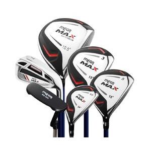 MEGA GOLF 【MEGA JAPAN MAX Club Set】 優れた安定感と飛びを メガ マックス クラブセット 12本 ...