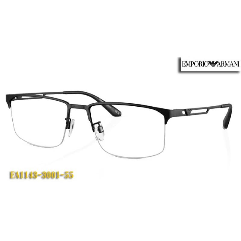 EMPORIO ARMANI EPORIO エンポリオ・アルマーニ 眼鏡 メガネ フレーム EA1143-3001-55サイズ 正規品 ...