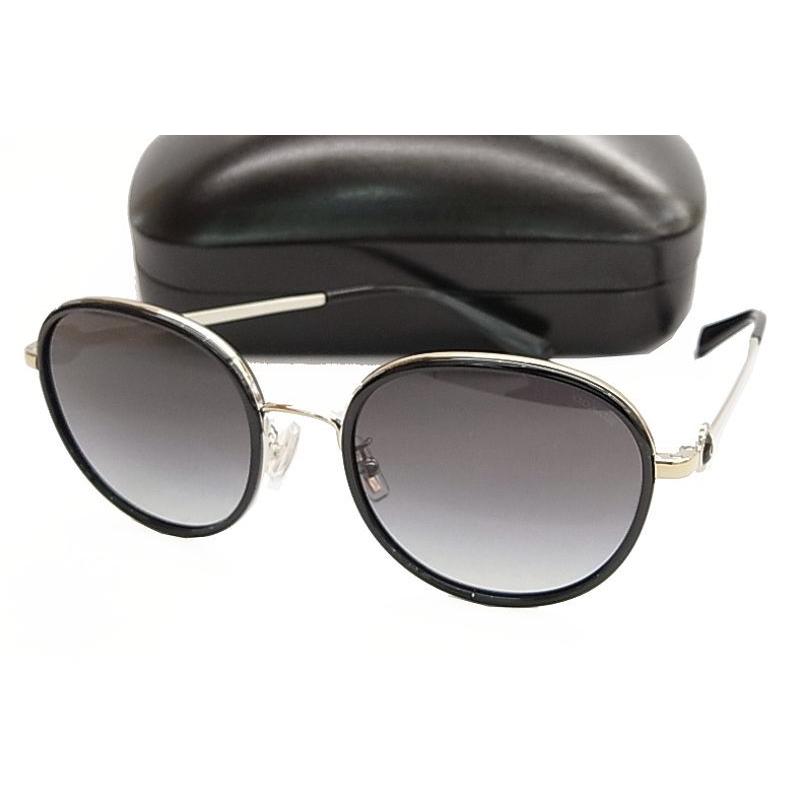 COACH コーチ サングラス HC7129-50028G 正規品 ブラック/グレー ラウンドタイプ HC7129 50028G : メガネ ...