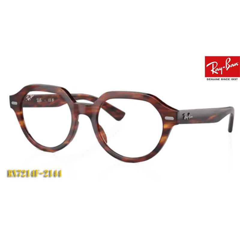 Ray-Ban レイバン メガネ フレーム RX7214F-2144 正規品 Gina ライトハバナ 眼鏡 RX7214F 2144 : rx7214f-2144 : メガネハウス - 通販 ...
