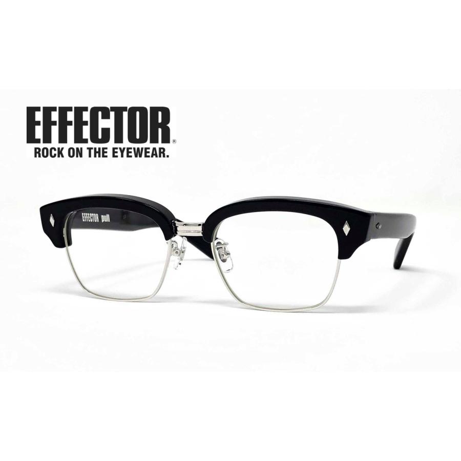 メガネ メンズ おしゃれ EFFECTOR エフェクター 15周年モデル pull ブラック クリアレンズ : mg-hatoya-effector-pull-bk : 補聴器 めがね の ...