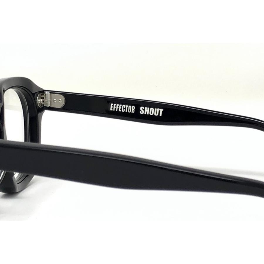 EFFECTOR メガネ エフェクター EFFECTOR SHOUT ブラック : 補聴器 めがね のハトヤ - 通販 - Yahoo!ショッピング