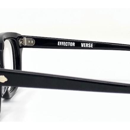 メガネ エフェクター EFFECTOR VERSE ブラック :mg-hatoya-effector-verse-bk:補聴器 めがね のハトヤ - 通販 - Yahoo!ショッピング
