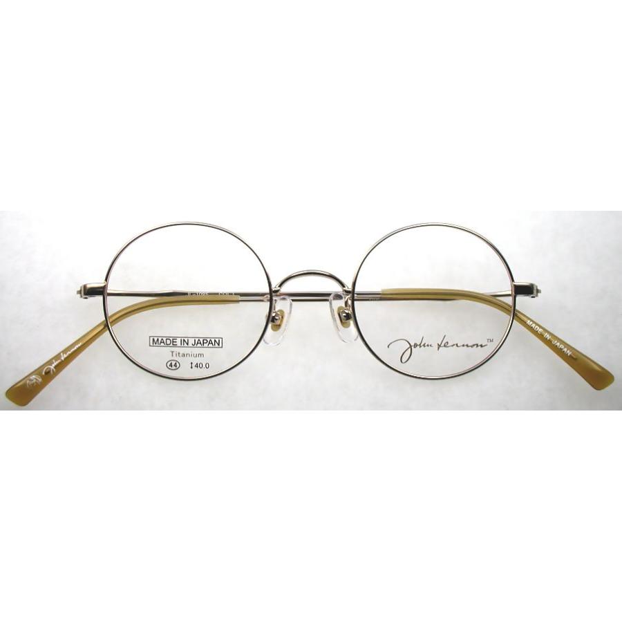 ジョン・レノン JL-1085 カラー：ゴールド サイズ：44 21-150ミリ 天地幅：40ミリ : 眼鏡職人 - 通販 - Yahoo!ショッピング