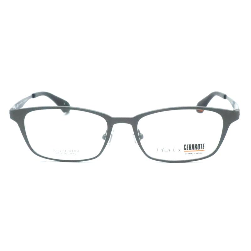 ドゥアンメガネセット DUN 2174 5 マットグレイ セラコート 日本製 レンズつき完成品 度付き 度なし ダテメガネ UVカット ...