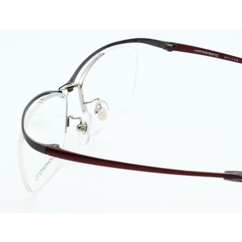 ハマモトメガネセット HT-136 2 グレイ レンズつき完成品 度付き 度なし ダテメガネ UVカット HAMAMOTO : ht136-2gy : メガネプロサイトYOU - 通販 ...