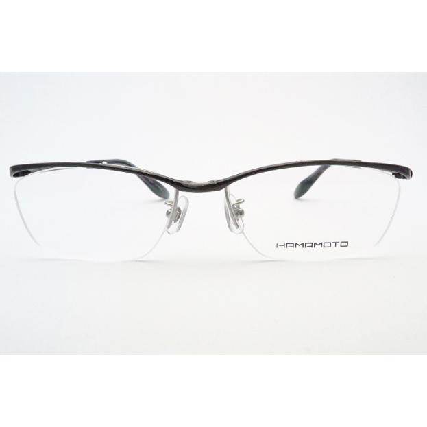 HAMAMOTO ハマモトメガネセット HT-136 2 グレイ レンズつき完成品 度付き 度なし ダテメガネ UVカット HAMAMOTO : メガネプロサイトYOU - 通販 ...