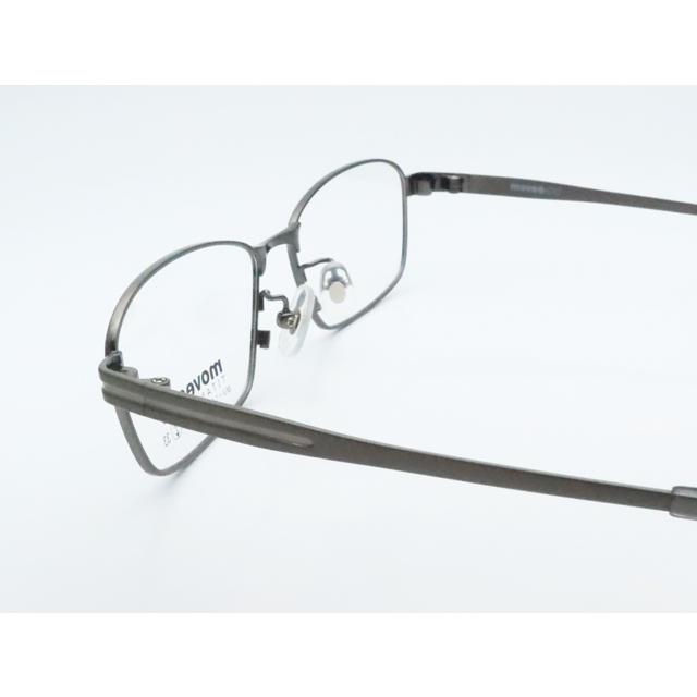 前掛けつきムービーメガネセット MV162 2 ヘアライングレイ チタン レンズつき完成品 度付き 度なし ダテメガネ UVカット movee :mv-162-2gy:メガネプロサイトYOU ...