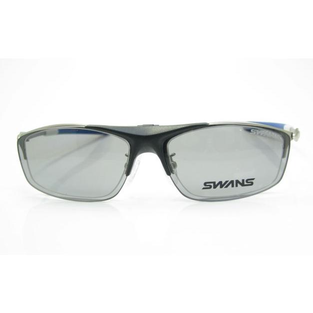 SWANS 前掛けサングラスつき スワンズメガネセット SWF-900-DL-CP-MSIL 日本製 偏光 レンズつき完成品 度付き 度なし ダテメガネ UVカット SWANS : メガネプロ ...