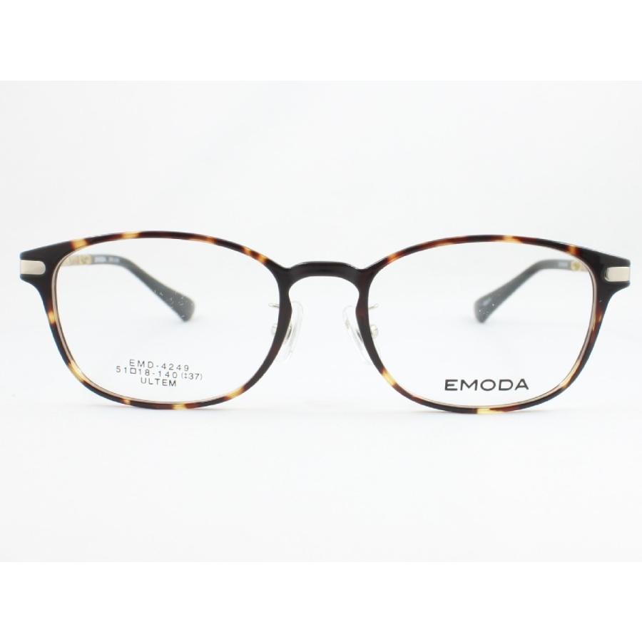 EMODA エモダ メガネフレーム EMD-4249-1 軽量 形態安定 日本メガネベストドレッサー賞 受賞ブランド 度付き対応 近視 遠視 老眼 遠近両用 :EMD-4249-1:めがね侍 ...
