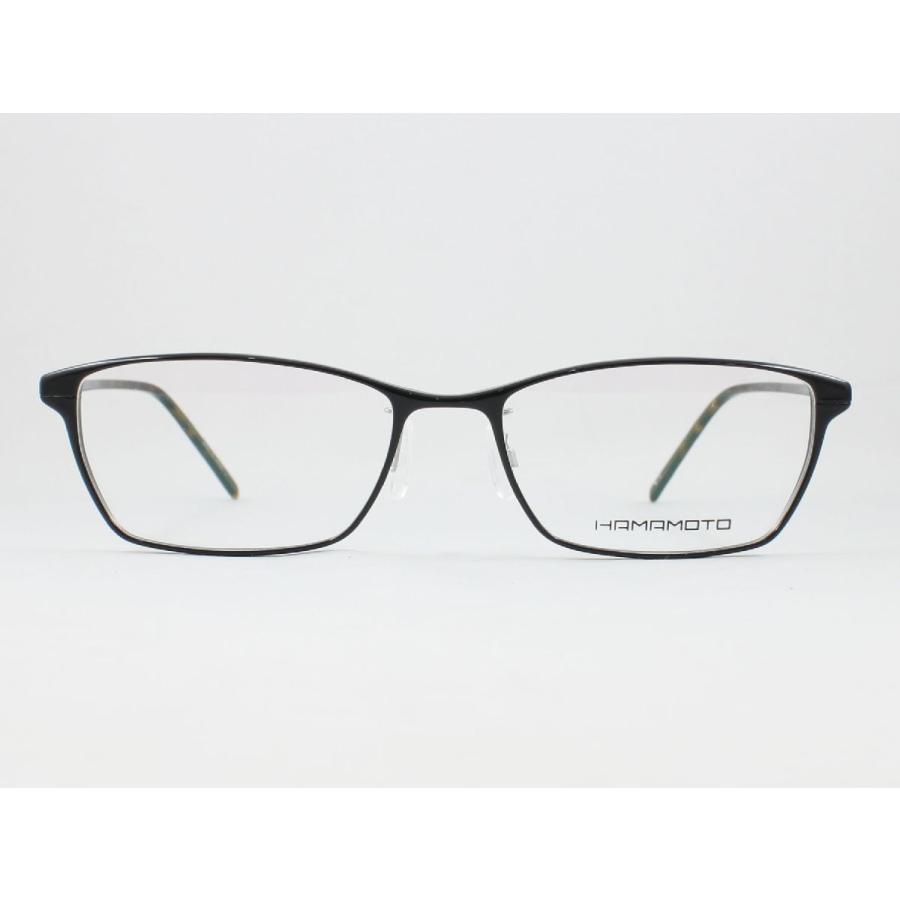 HAMAMOTO ハマモト 日本製メガネ 薄型非球面レンズセット HT-111-1 度付き対応 近視 遠視 乱視 老眼鏡 遠近両用 鯖江 フルリム スクエア 細身 細い 軽量 軽い : めがね ...