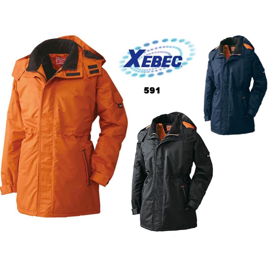 最高の防水性能 透湿 防水 防寒コート 591 防寒服 コート ジーベック（XEBEC）Sサイズ〜5L 6Lサイズ : メガワーク仕事着屋 - 通販 - Yahoo!ショッピング
