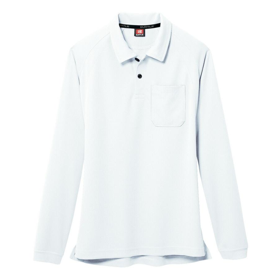 BURTLE BURTLE103 バートル 長袖ポロシャツ（ユニセックス） SS〜5L : メガワーク仕事着屋 - 通販 - Yahoo!ショッピング