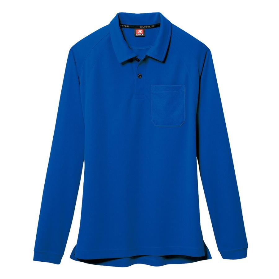 BURTLE BURTLE103 バートル 長袖ポロシャツ（ユニセックス） SS〜5L : メガワーク仕事着屋 - 通販 - Yahoo!ショッピング