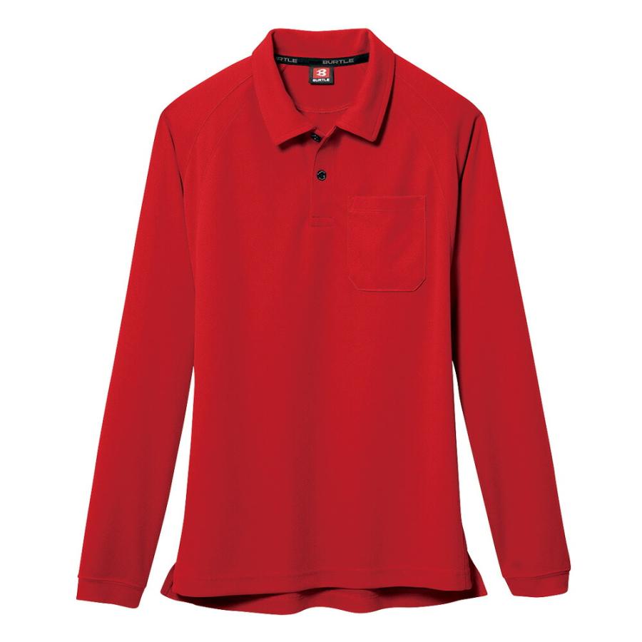 BURTLE BURTLE103 バートル 長袖ポロシャツ（ユニセックス） SS〜5L : メガワーク仕事着屋 - 通販 - Yahoo!ショッピング