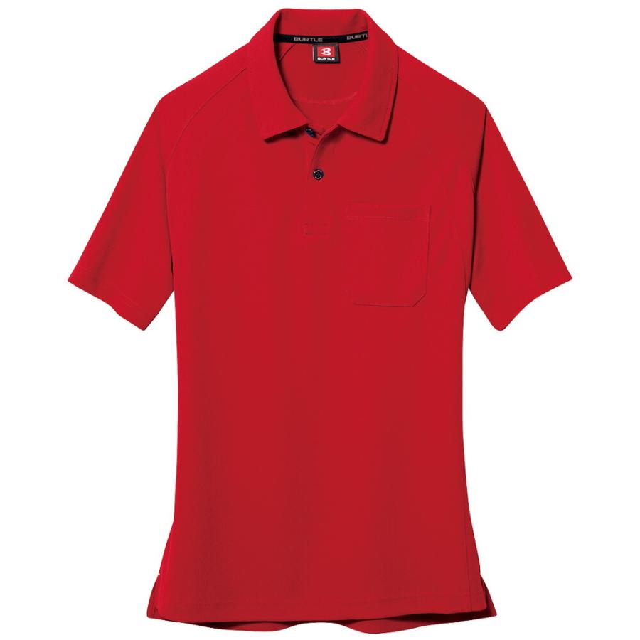 BURTLE BURTLE105 バートル 半袖ポロシャツ（ユニセックス） SS〜5L : メガワーク仕事着屋 - 通販 - Yahoo!ショッピング