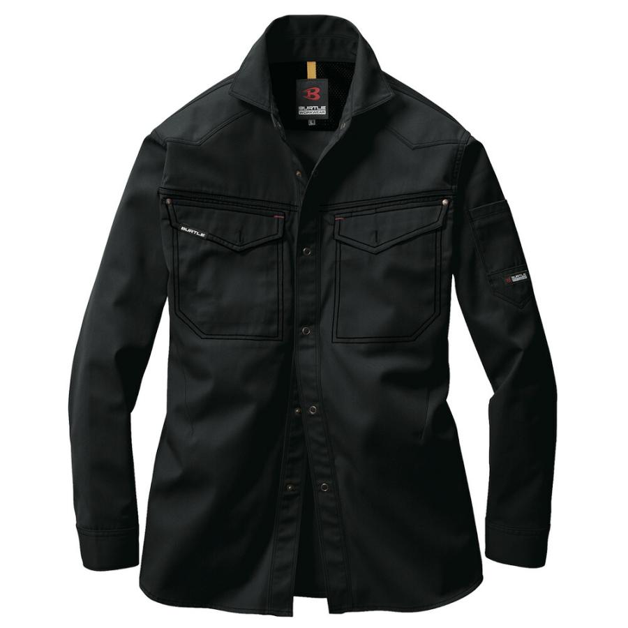 BURTLE BURTLE1103 バートル 長袖シャツ S〜5L : メガワーク仕事着屋 - 通販 - Yahoo!ショッピング