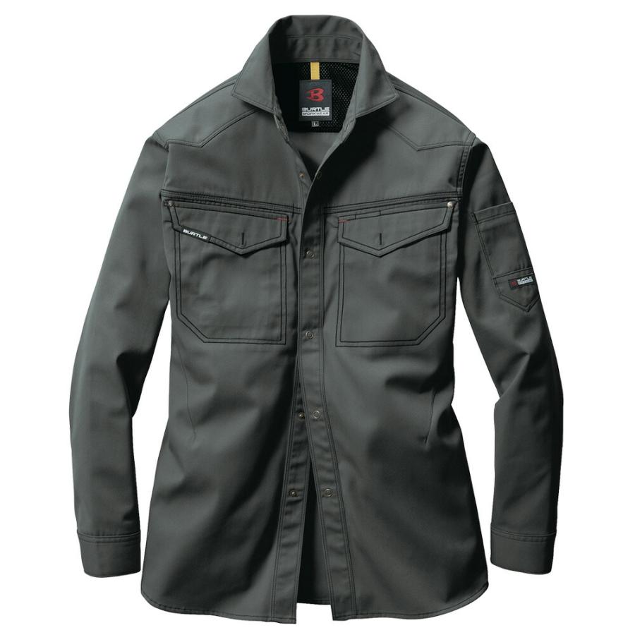 BURTLE BURTLE1103 バートル 長袖シャツ S〜5L : メガワーク仕事着屋 - 通販 - Yahoo!ショッピング