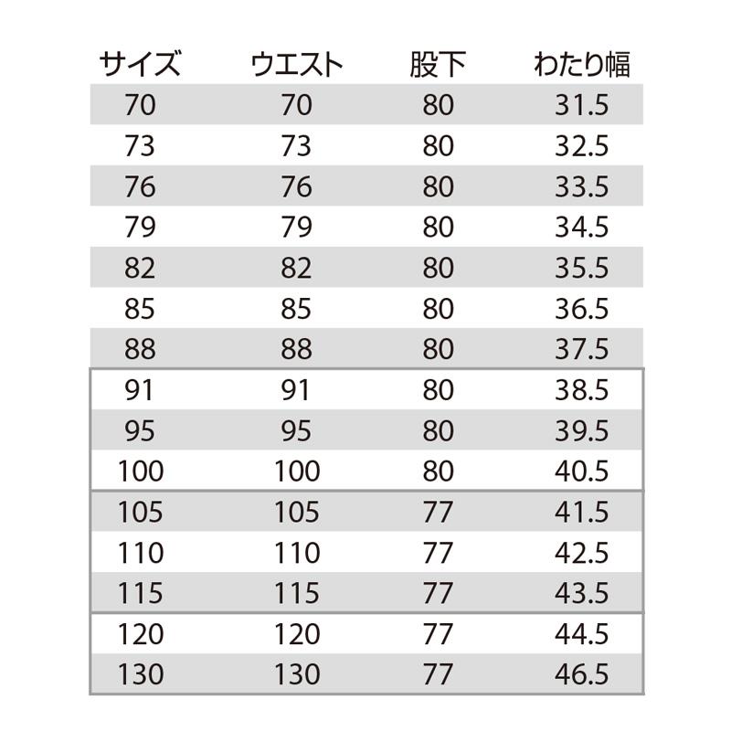 BURTLE BURTLE1306 バートル ワンタックカーゴパンツ 70〜130cm : メガワーク仕事着屋 - 通販 - Yahoo!ショッピング