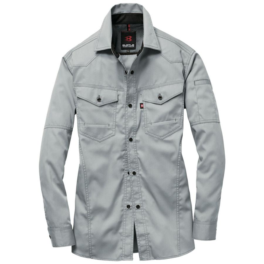 BURTLE BURTLE1515 バートル 長袖シャツ（ユニセックス） SS〜5L : メガワーク仕事着屋 - 通販 - Yahoo!ショッピング
