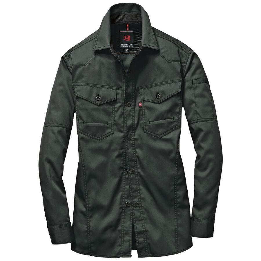 BURTLE1515 バートル 長袖シャツ（ユニセックス） SS〜5L : burtle1515 : メガワーク仕事着屋 - 通販 - Yahoo!ショッピング