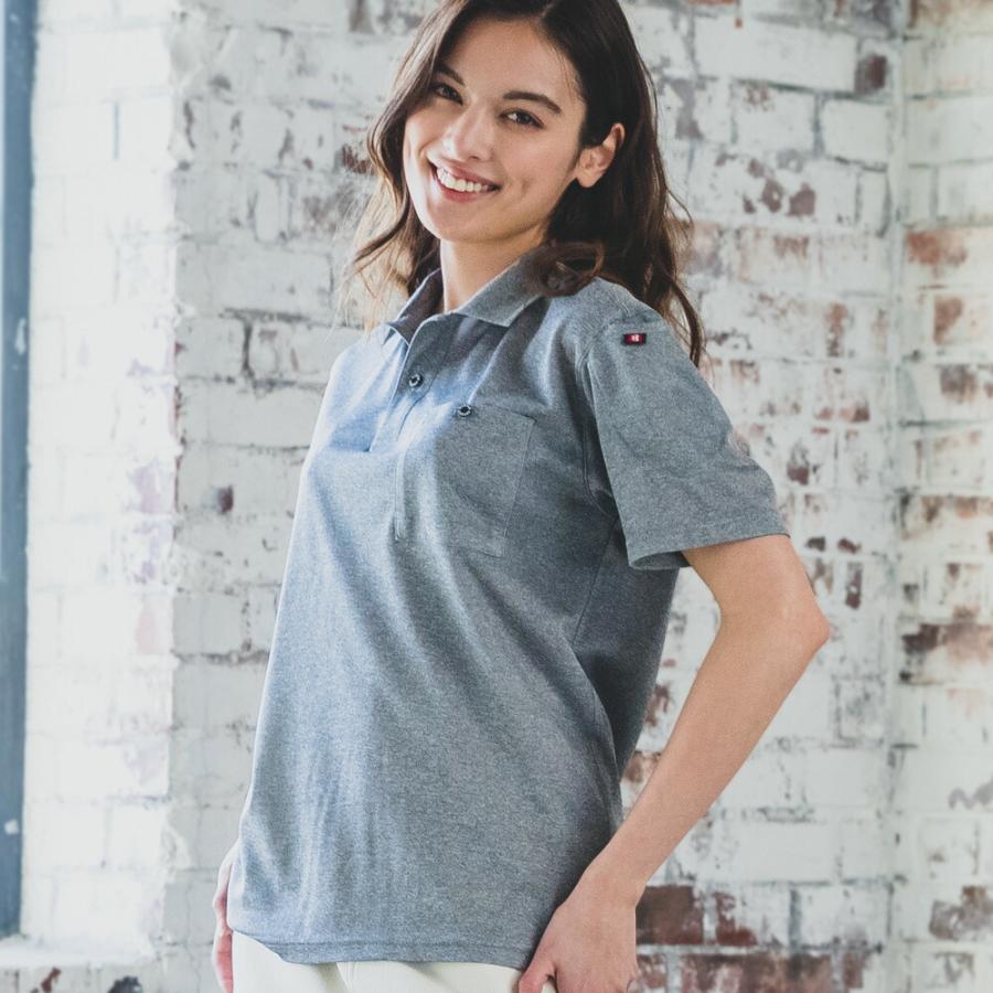 BURTLE BURTLE167 バートル 半袖ポロシャツ（ユニセックス） SS〜3XL : メガワーク仕事着屋 - 通販 - Yahoo!ショッピング