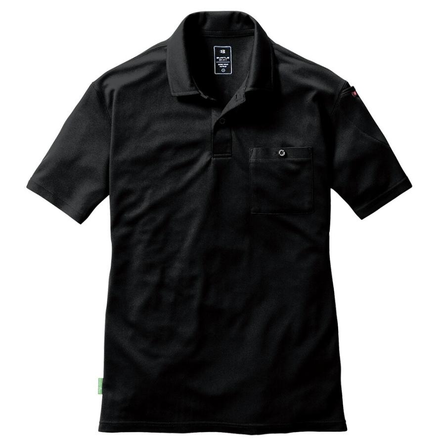 BURTLE BURTLE167 バートル 半袖ポロシャツ（ユニセックス） SS〜3XL : メガワーク仕事着屋 - 通販 - Yahoo!ショッピング